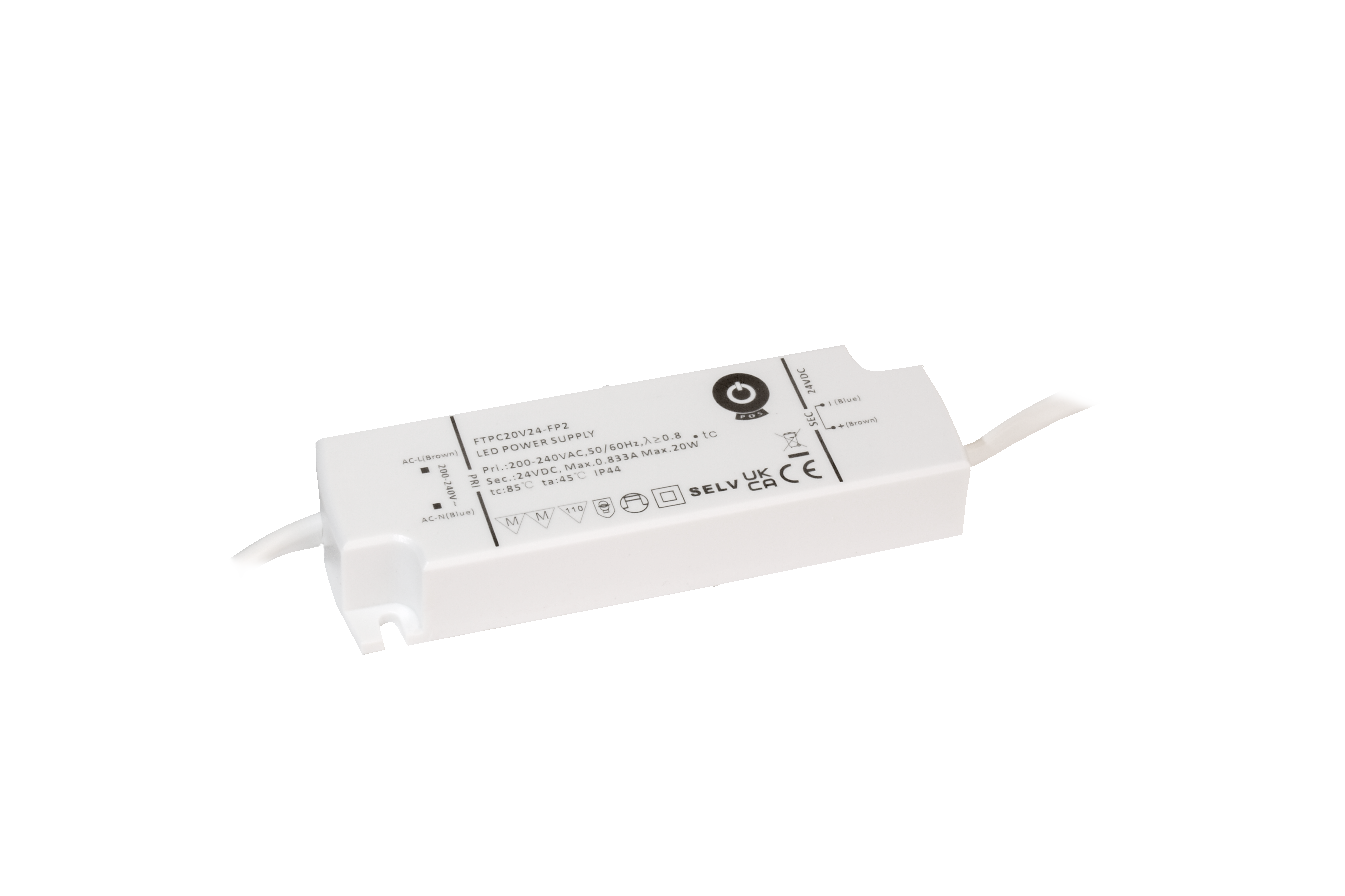 FTPC20V24-FP2 – 20 W, 24 V, IP44 – Lumisolutions